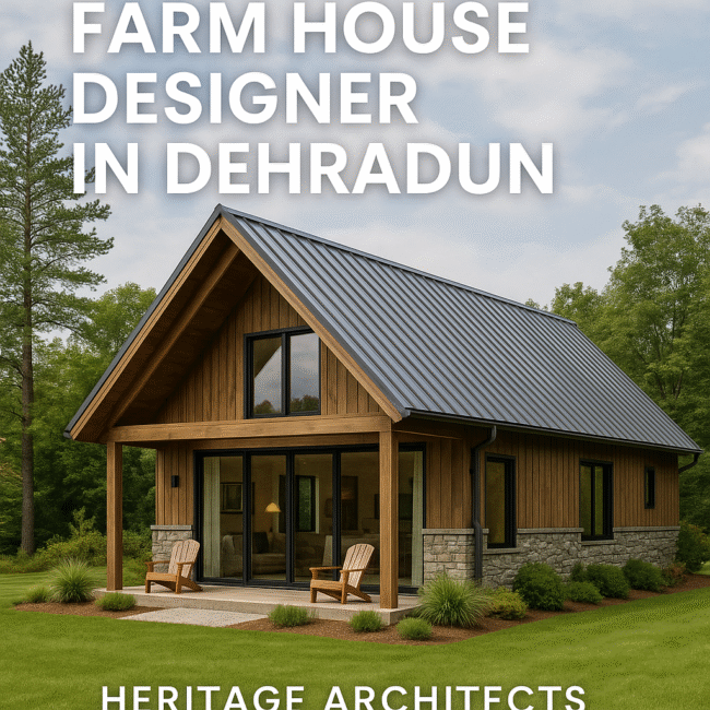 Top Farm House Designer in Dehradun | by Heritage Architects